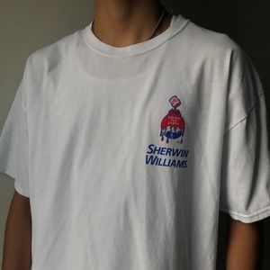 Vintage | Shirts | New Sherwin Williams Drip Logo Tee Shirt Xl | Poshmark